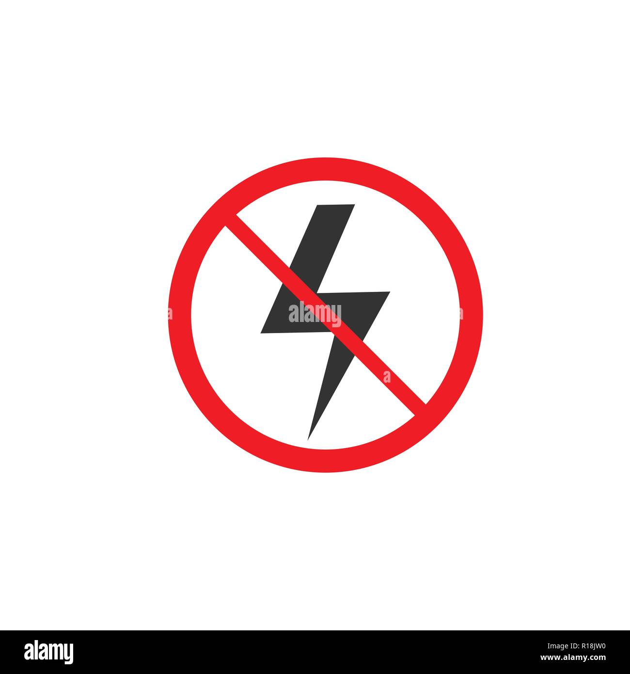 No flash sign hi-res stock photography and images - Alamy