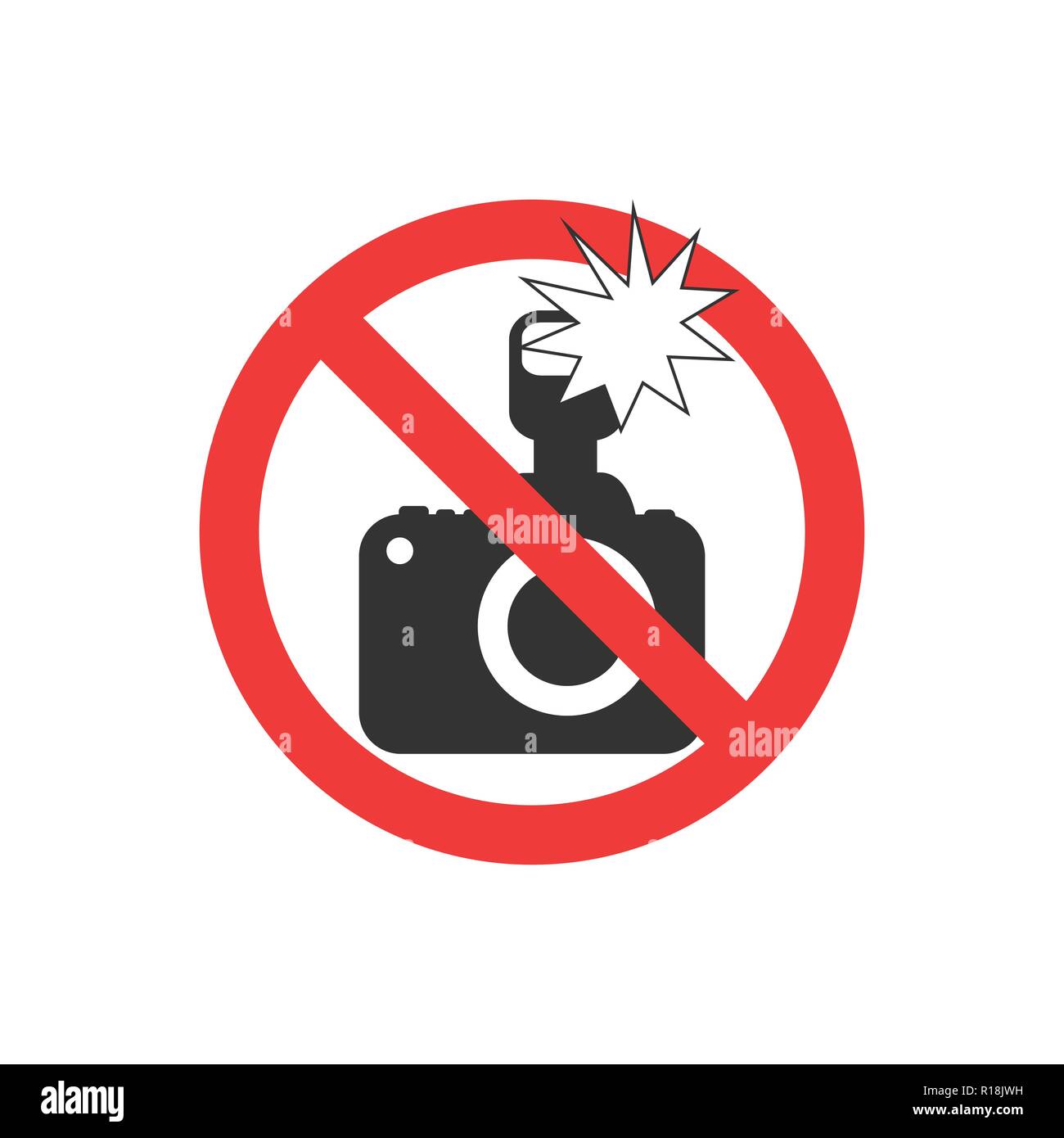 Flash off camera symbol Stock Vector Images - Alamy