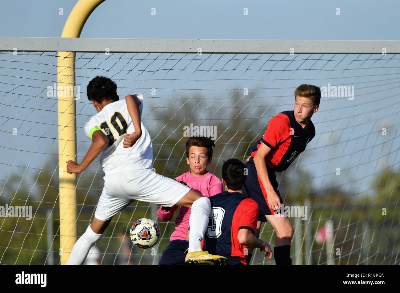 Past the goalie hi-res stock photography and images - Alamy