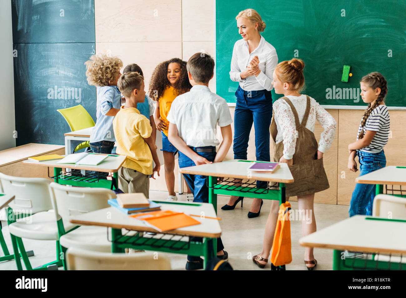 Classmates In School