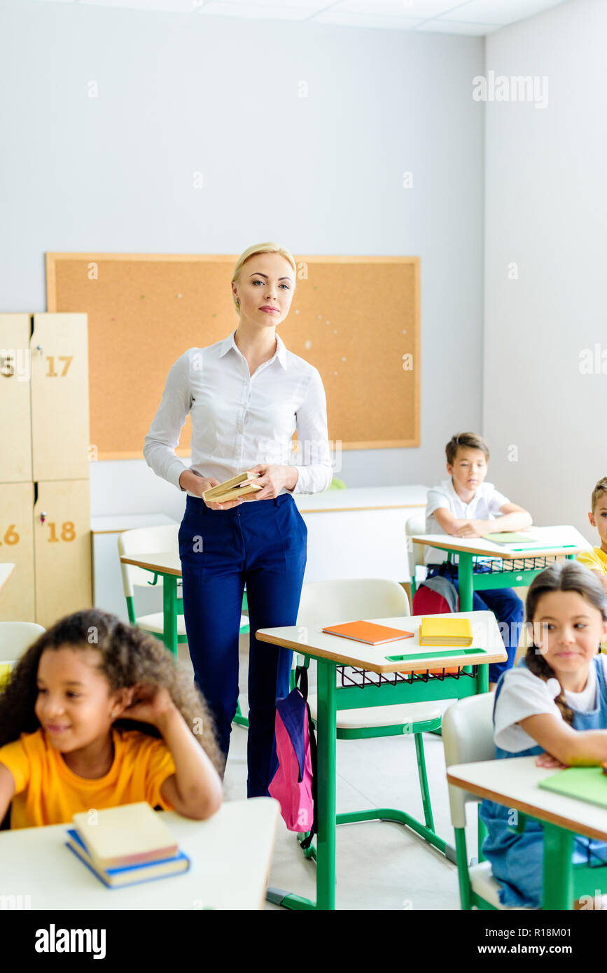 Walking into classroom hi-res stock photography and images - Alamy