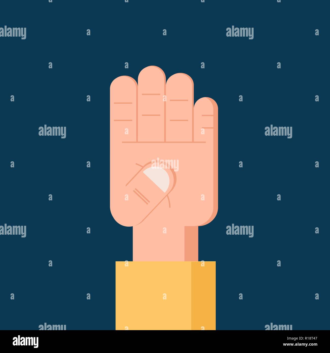 Count up symbol Stock Vector Images - Alamy