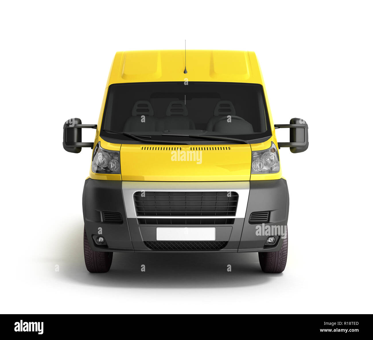 Parcel delivery van warehouse hi-res stock photography and images - Alamy