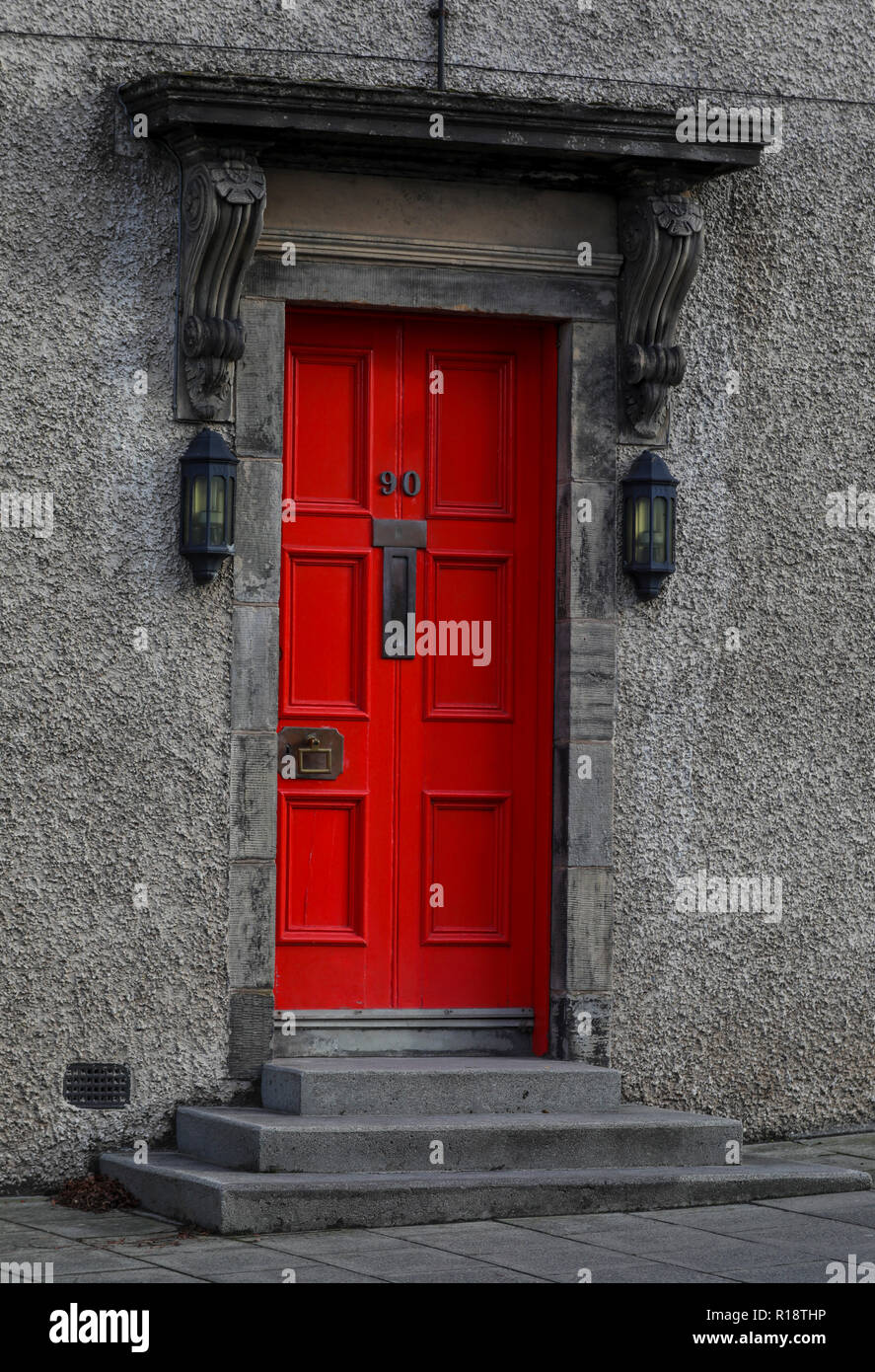 Famous red door bank hi-res stock photography and images - Alamy