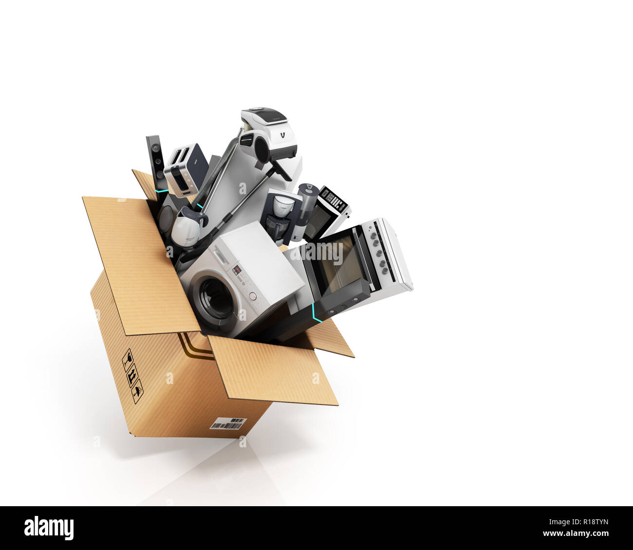 Electrical box in on Cut Out Stock Images & Pictures - Alamy