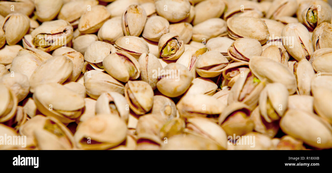 Pistachio texture. Nuts. Green fresh pistachios as texture Stock Photo ...