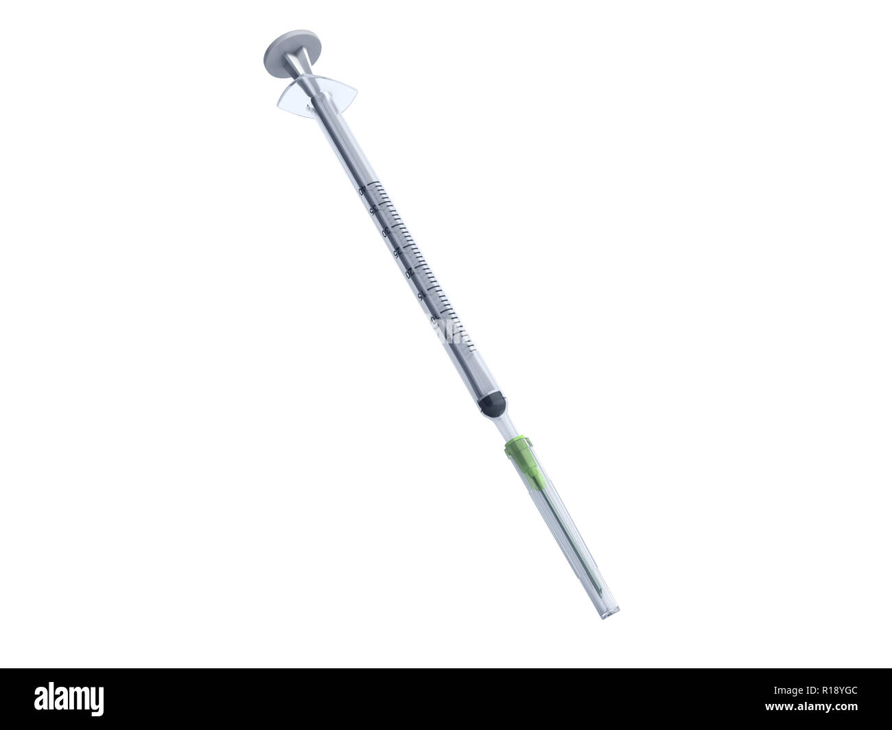 Clear plastic syringe Cut Out Stock Images & Pictures - Alamy