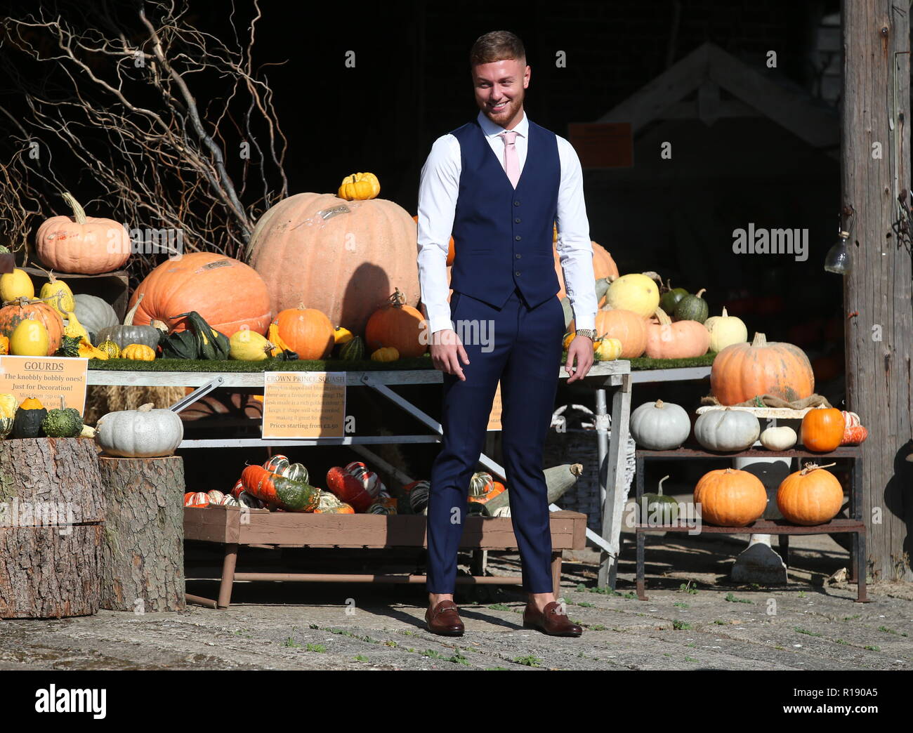 The cast of TOWIE filming at Norpar Barns, Navestock, Essex Featuring ...