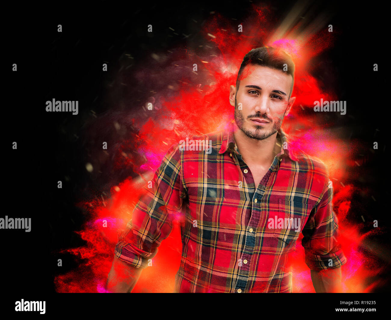 Flame effect hi-res stock photography and images - Alamy