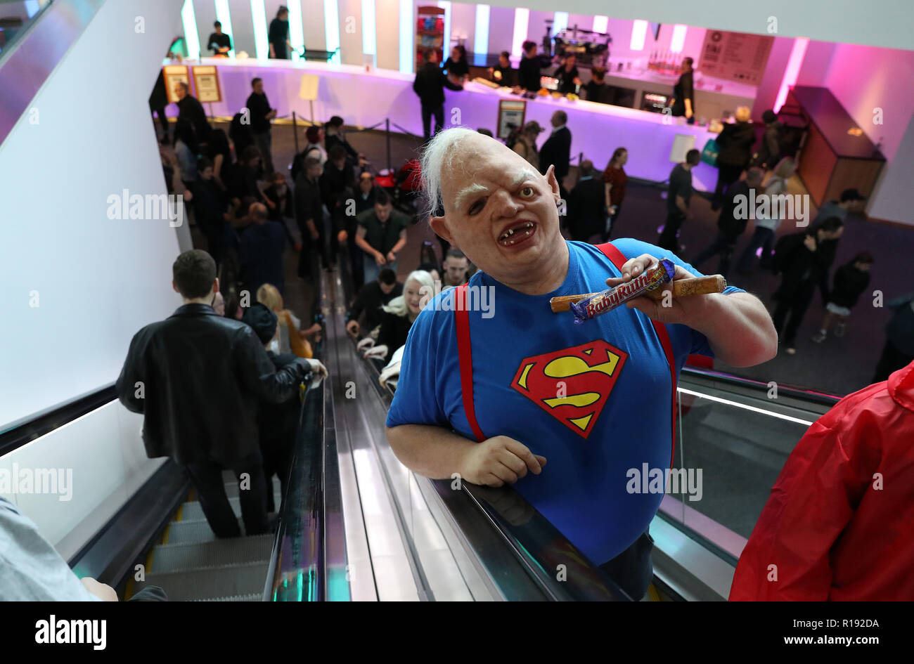 People in costume as they attend FOR THE LOVE OF 80s - Comic Con ...