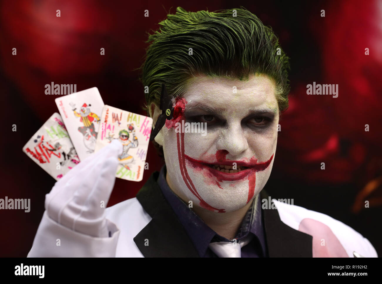 Ross Hamilton as the Joker attends FOR THE LOVE OF 80s - Comic Con ...