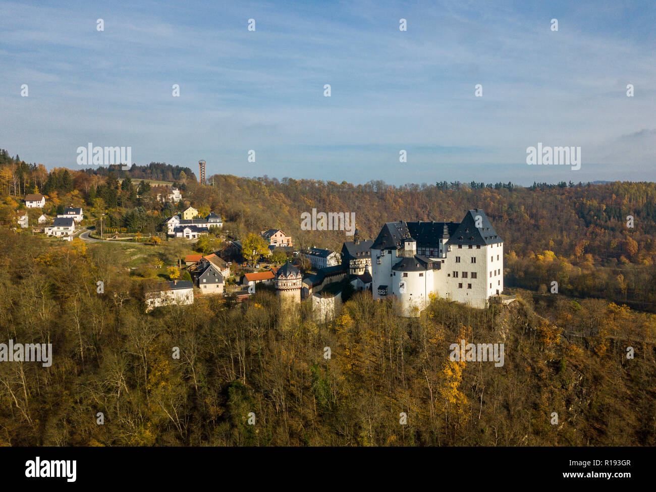 Burgk castle burgk thuringia germany hi-res stock photography and ...