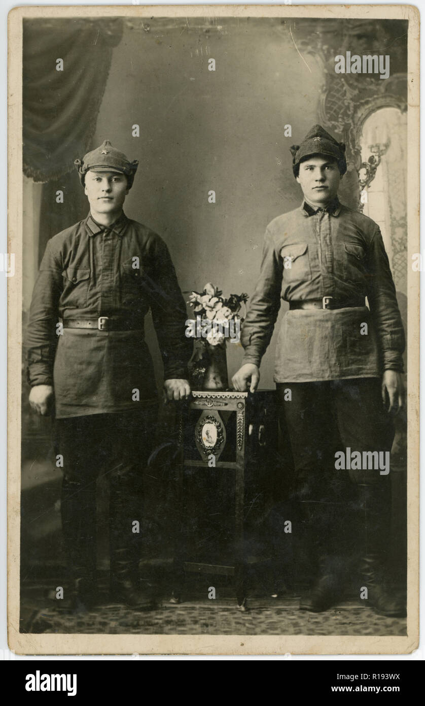 Red Army soldiers Stock Photo - Alamy