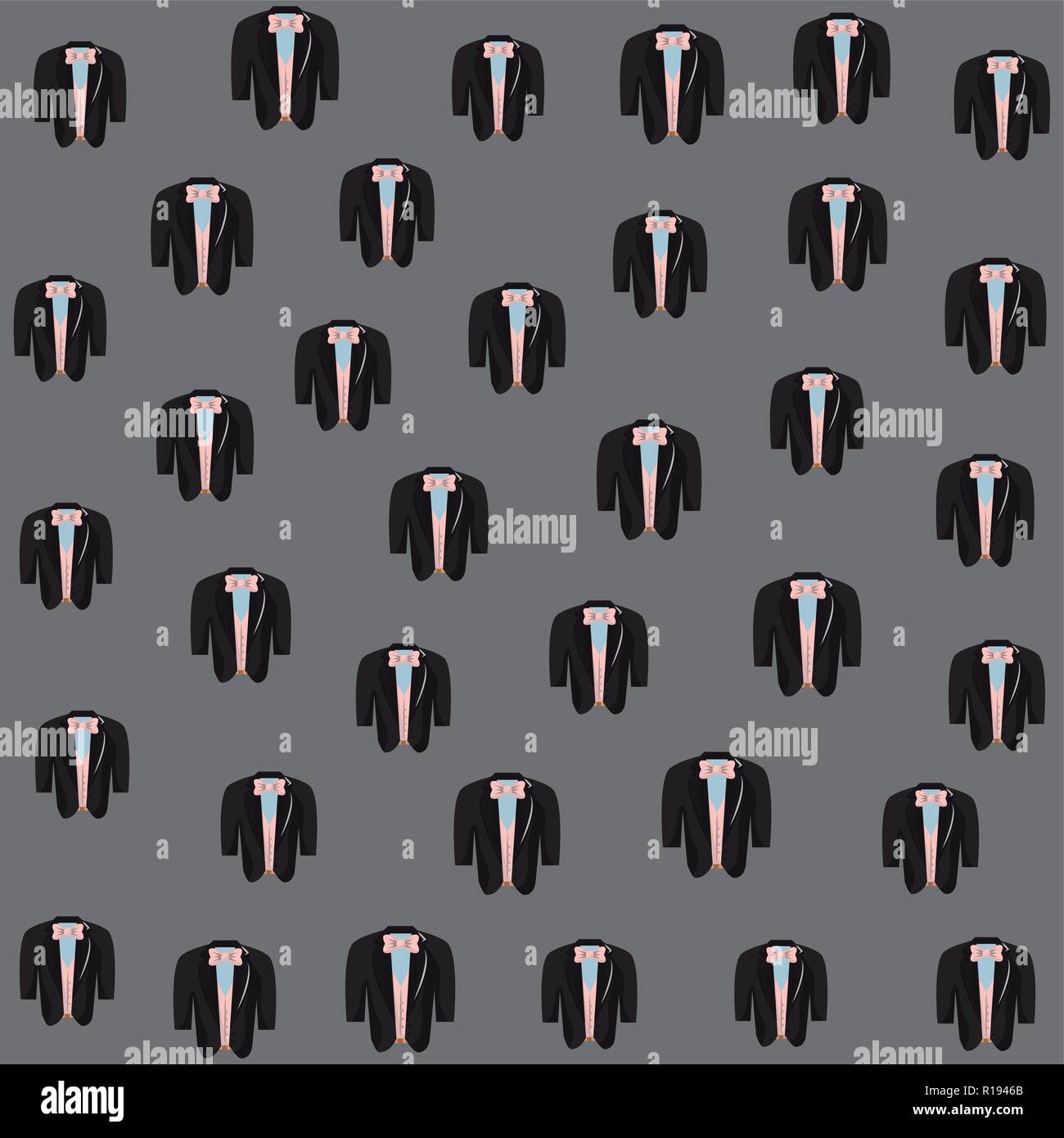 wedding suit pattern cartoon vector illustration graphic Stock Vector ...