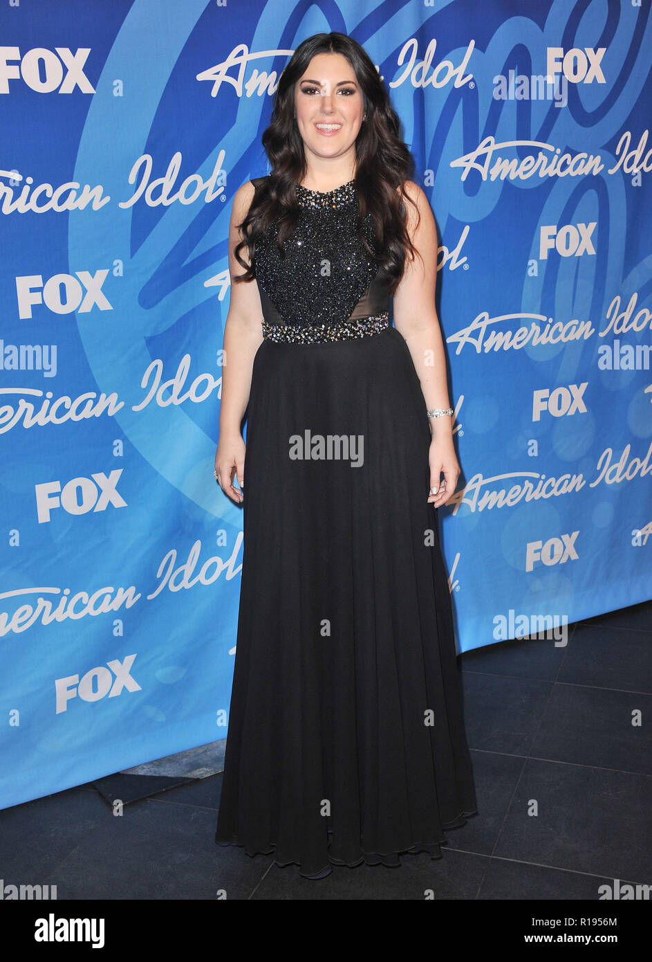 Kree Harrison at the American Idol 2013 at the Nokia Theatre in Los ...