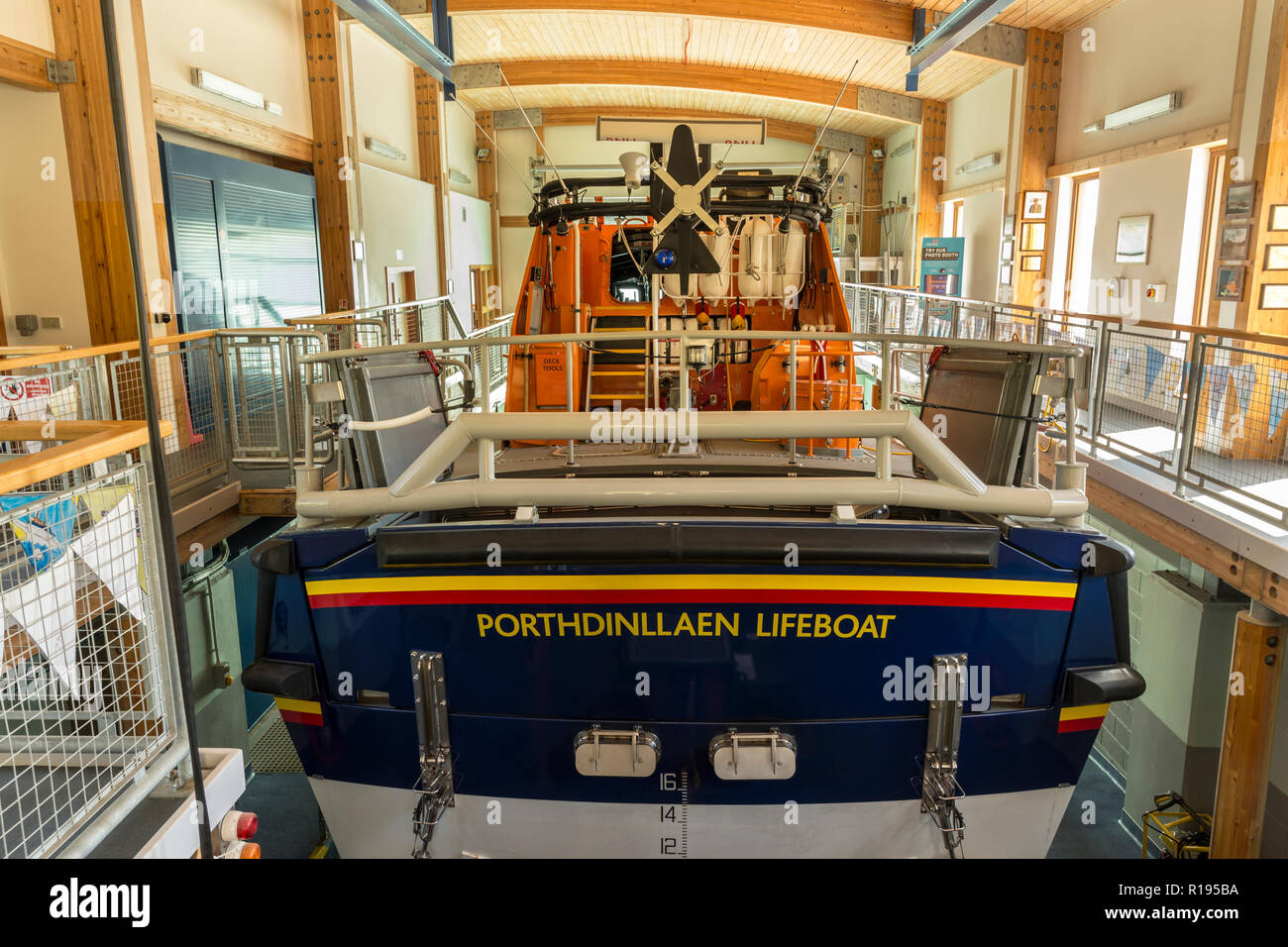 Porthdinllaen Lifeboat RNLI station Gwynedd North Wales Stock Photo - Alamy