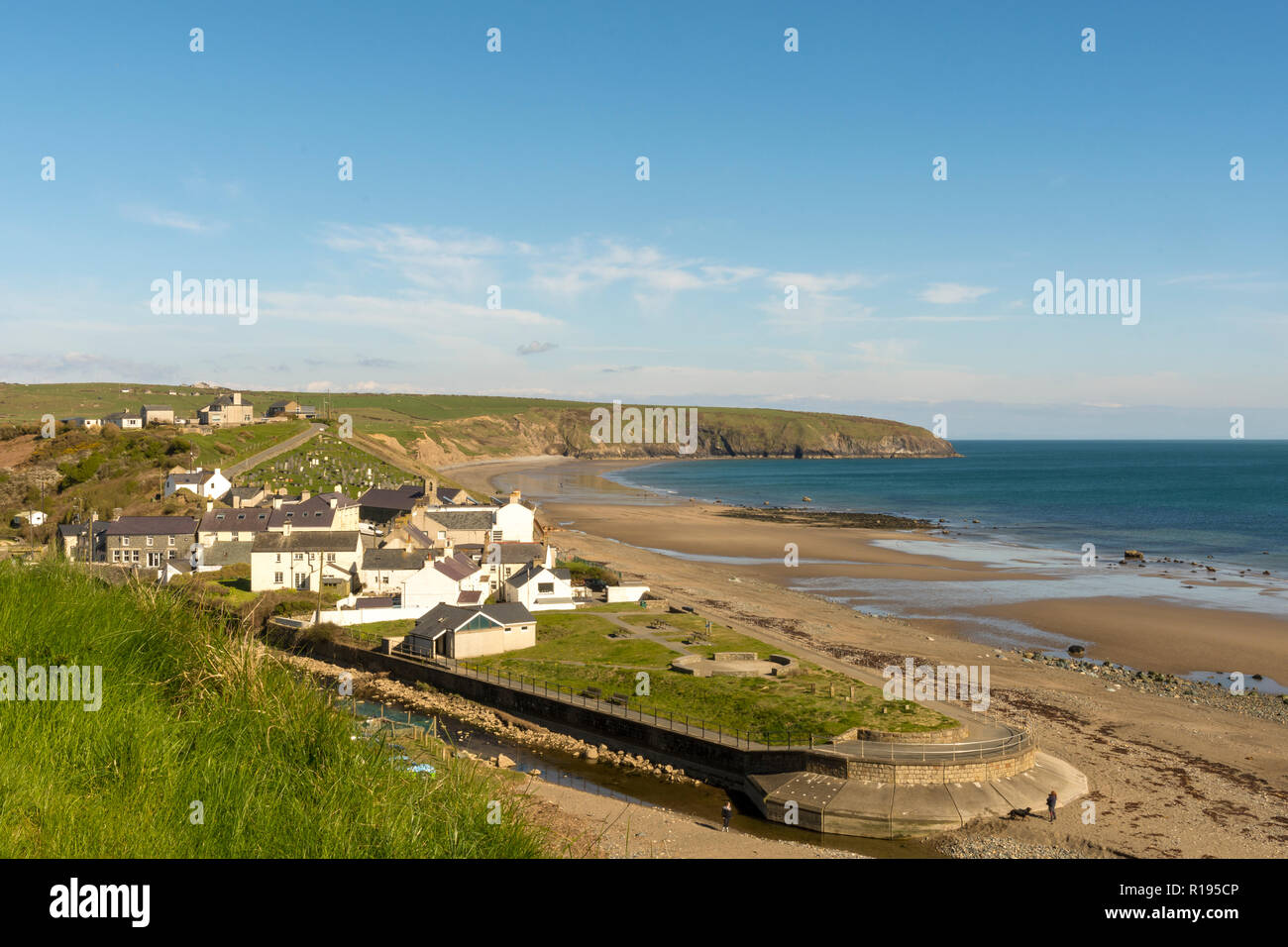 Aberdaron Gwynedd North Wales Stock Photo - Alamy