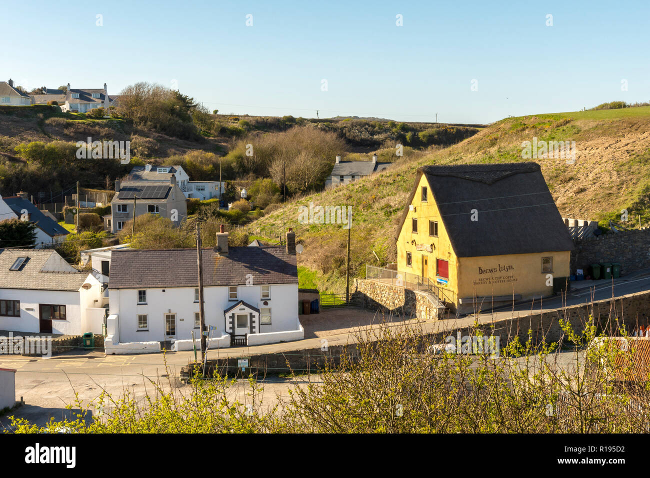 Aberdaron Gwynedd North Wales Stock Photo - Alamy