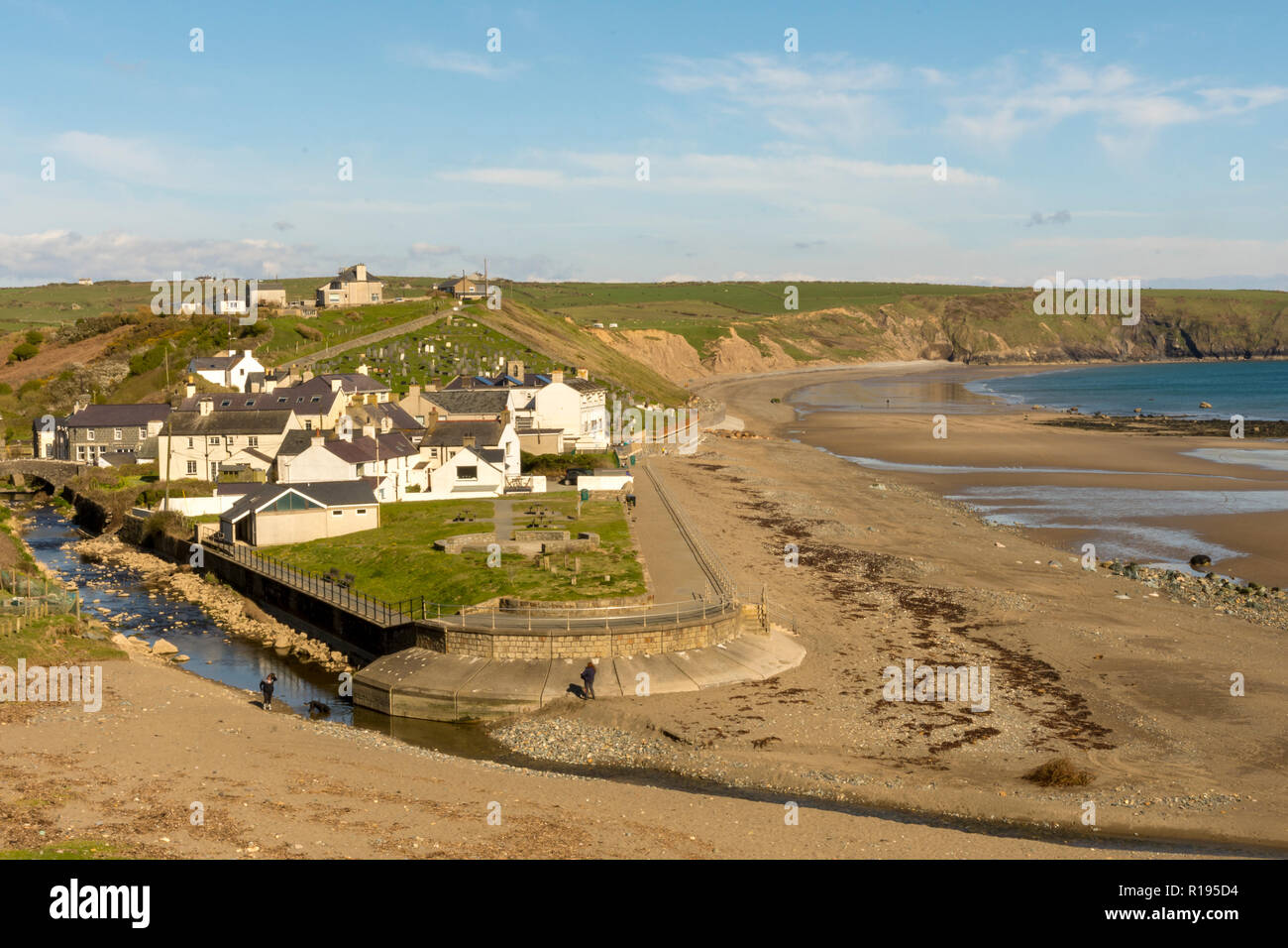 Aberdaron Gwynedd North Wales Stock Photo - Alamy