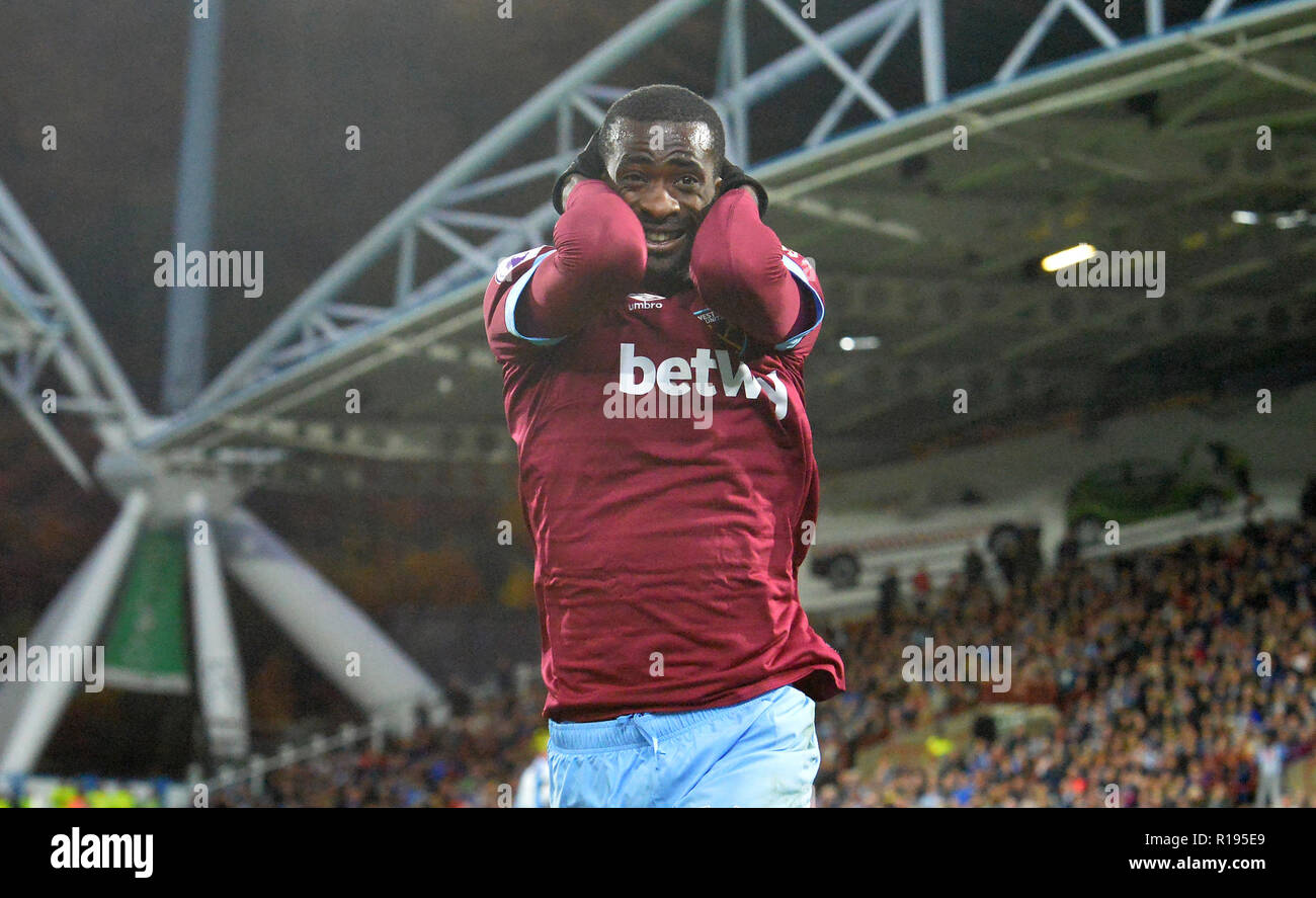 West Ham United's Felipe Anderson celebrates scoring his side's first ...