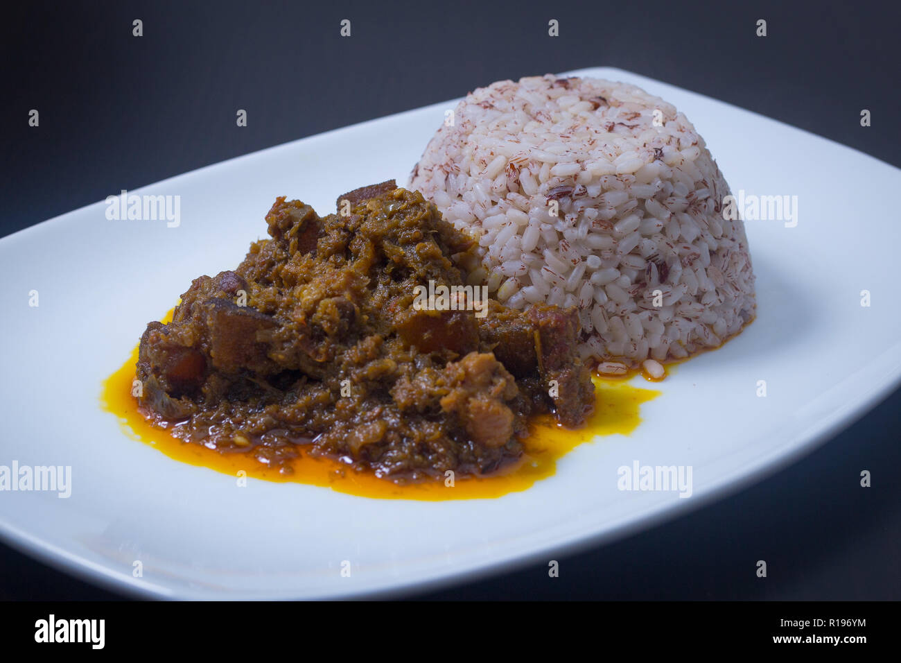African rice and stew hi-res stock photography and images - Alamy