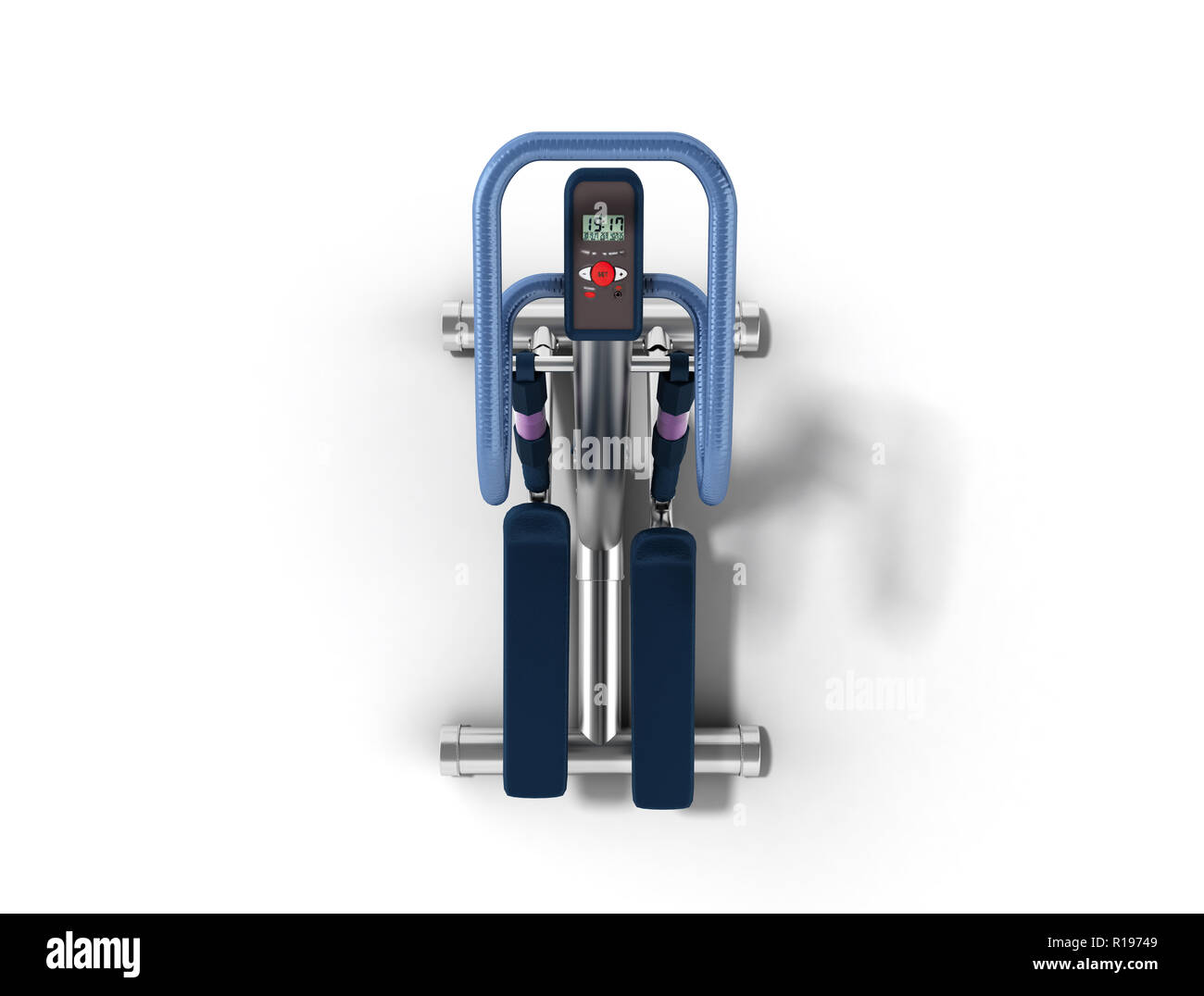 Exercise bike top view isolated hi-res stock photography and images - Alamy