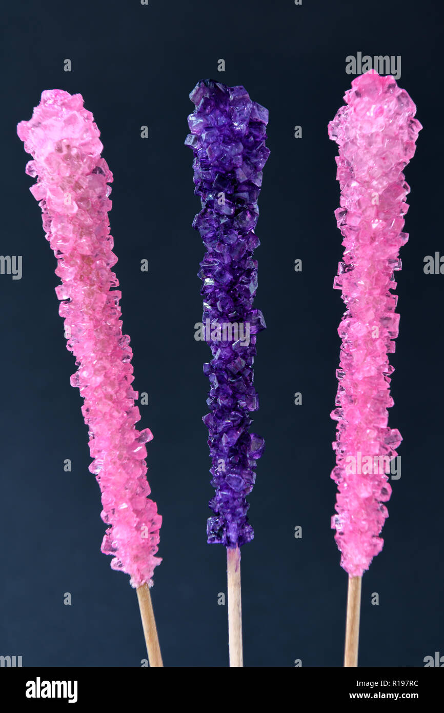 Rock candy crystals hi-res stock photography and images - Alamy