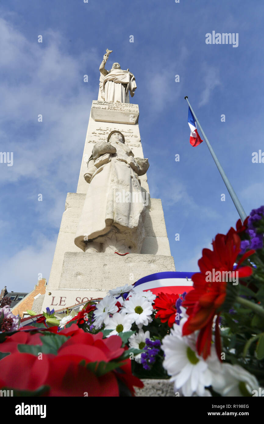 World war monument in the French Arras Stock Photo - Alamy