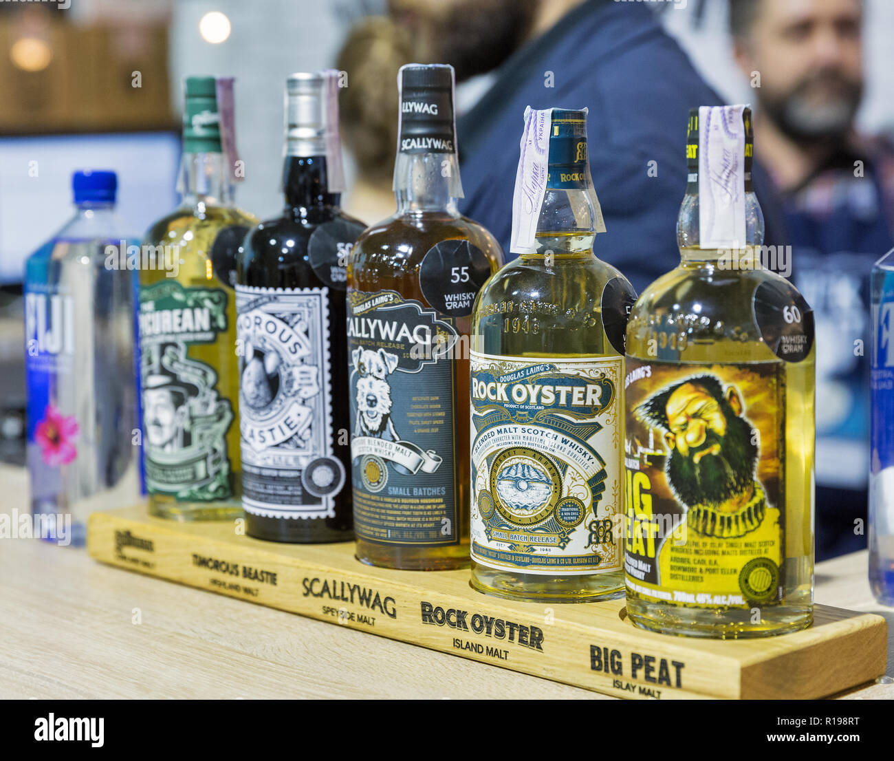 KIEV, UKRAINE - OCTOBER 20, 2018: Irish independent bottlers blended ...