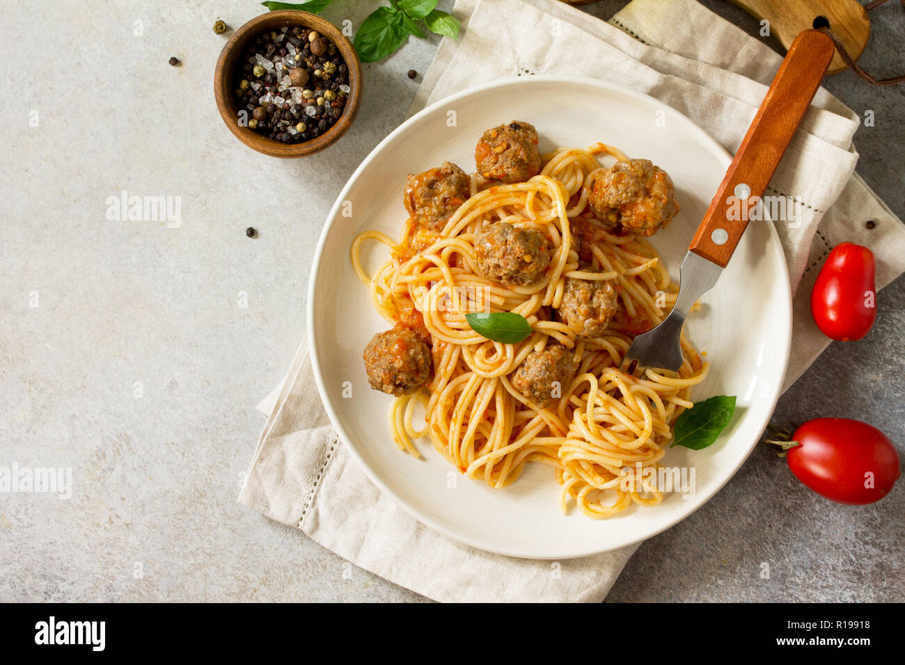 Spaghetti Dinner Background