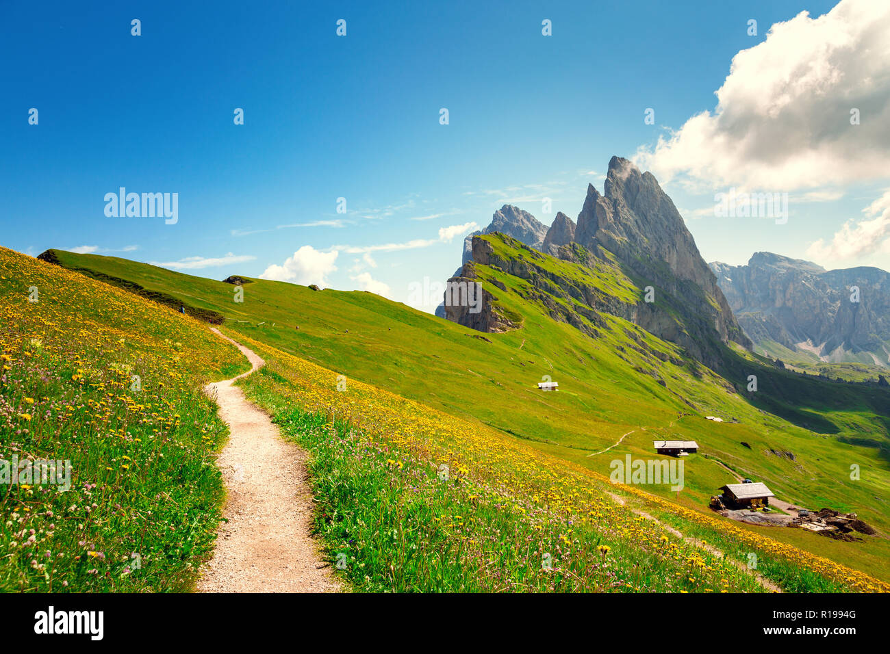 Mount seceda hi-res stock photography and images - Alamy