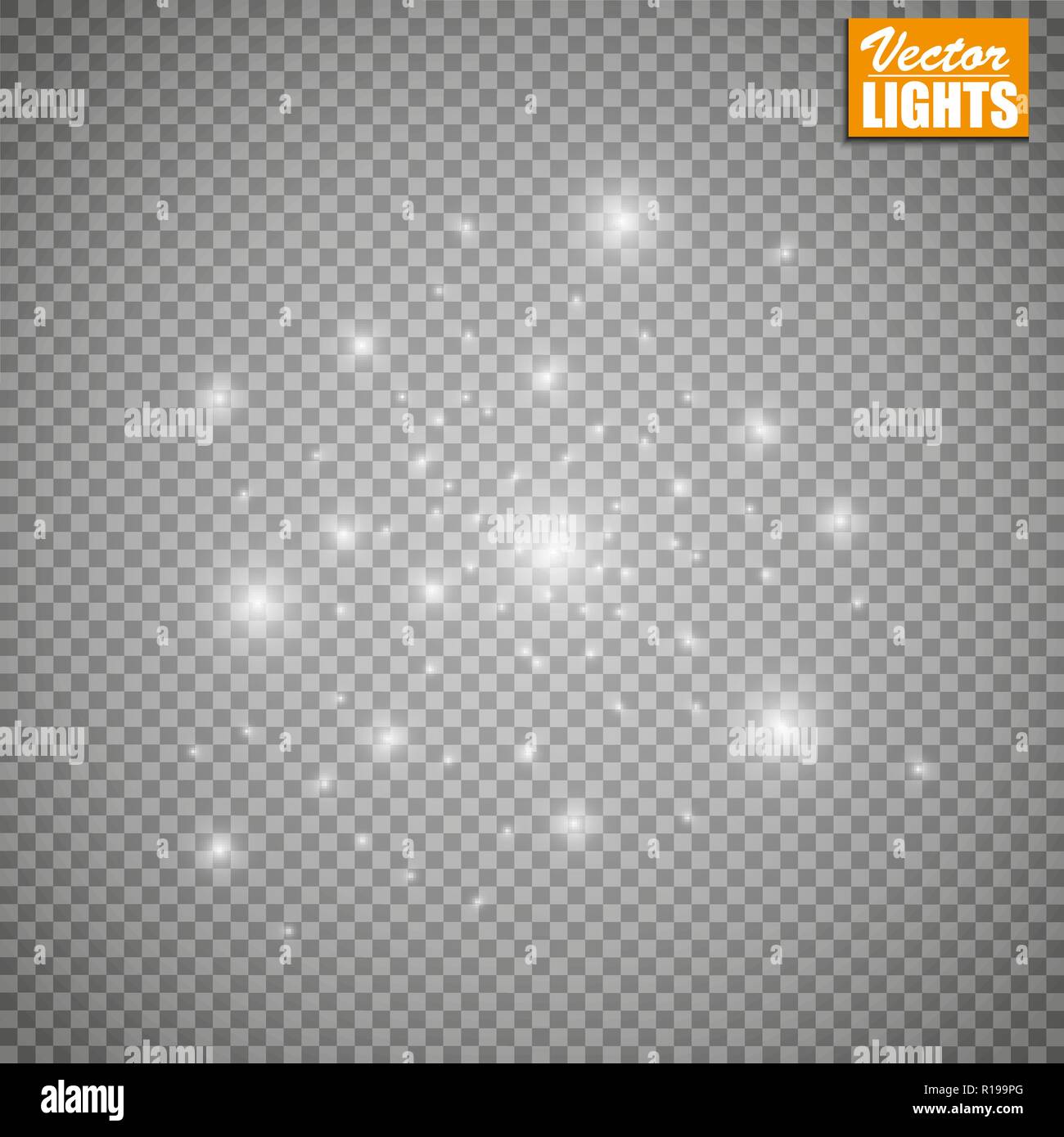 Glimmer magic dust light Stock Vector Images - Alamy