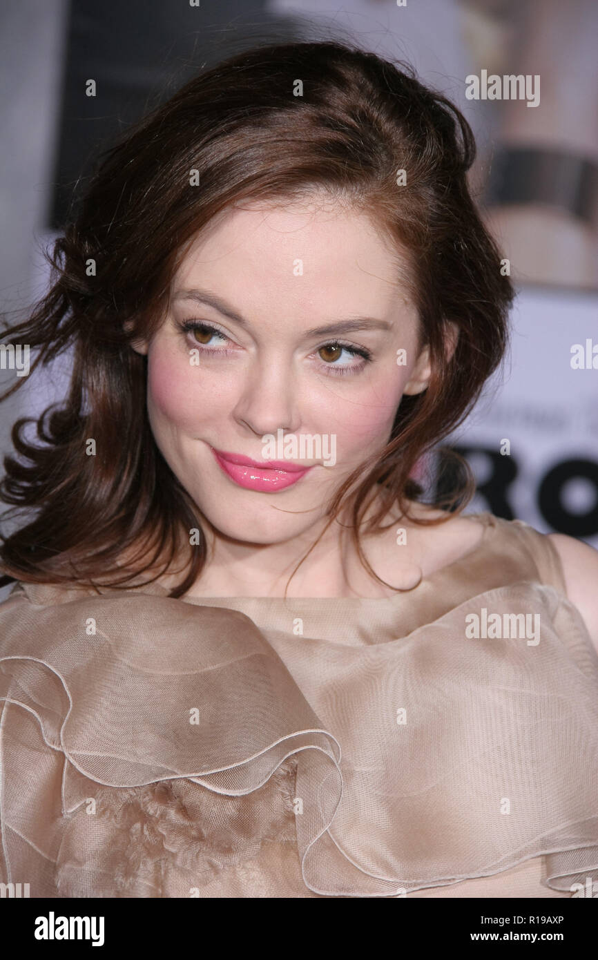 Rose mcgowan hi-res stock photography and images - Alamy
