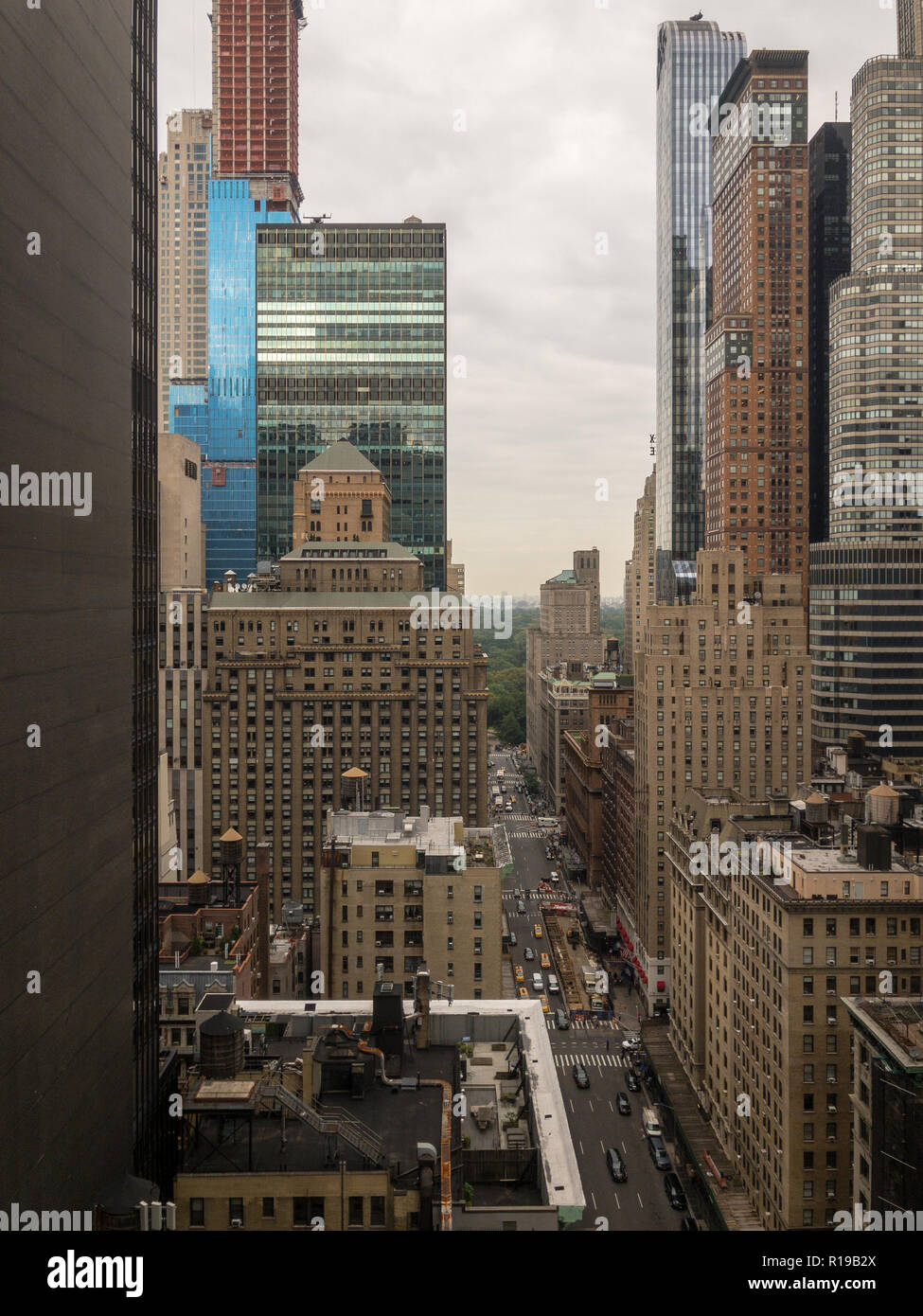 Aerial view of Midtown Manhattan in New York City Stock Photo - Alamy