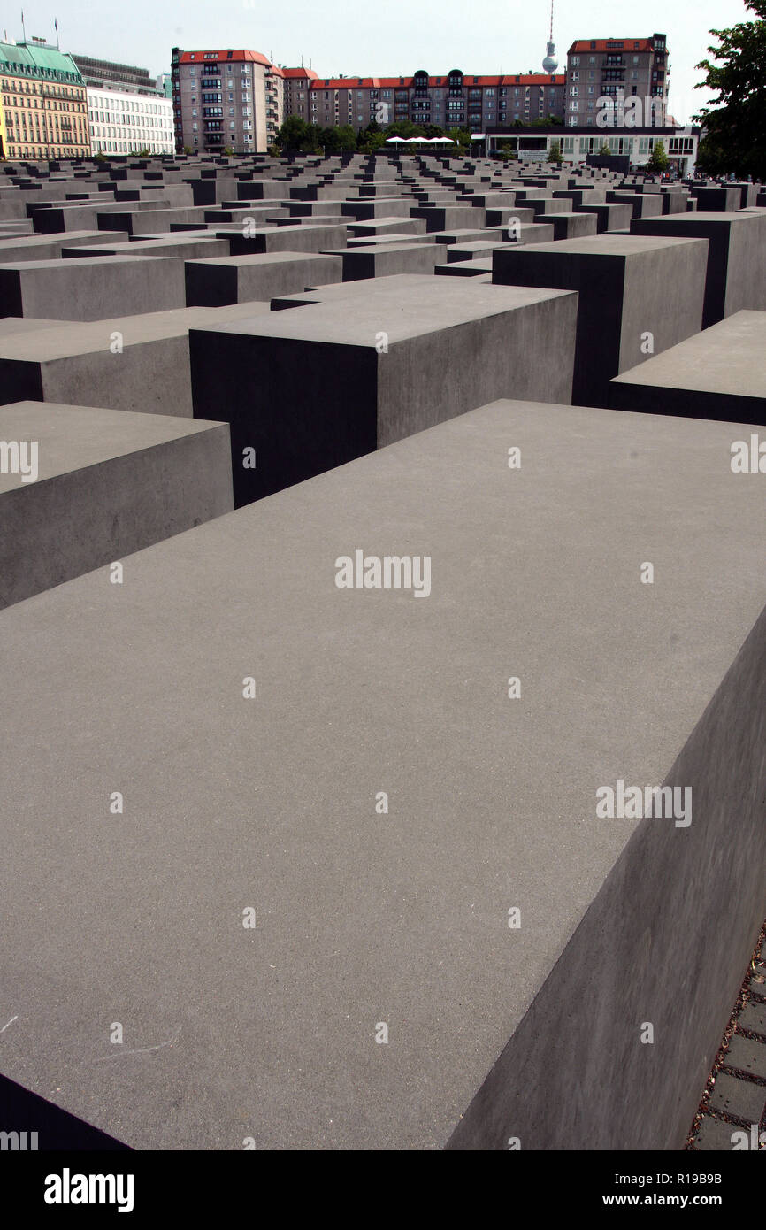 These large concrete blocks, all 2,771 of them, is the Holocaust ...