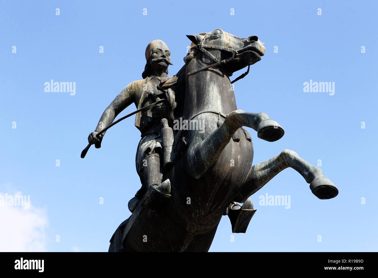 Greek heroes, Georgios Karaiskakis Stock Photo - Alamy