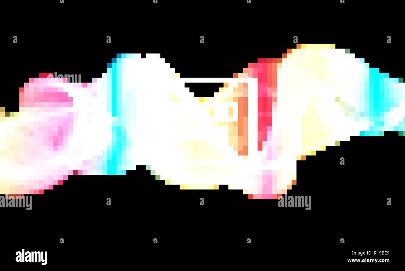 Flow shapes design. Liquid wave background. Abstract 3d flow shape ...