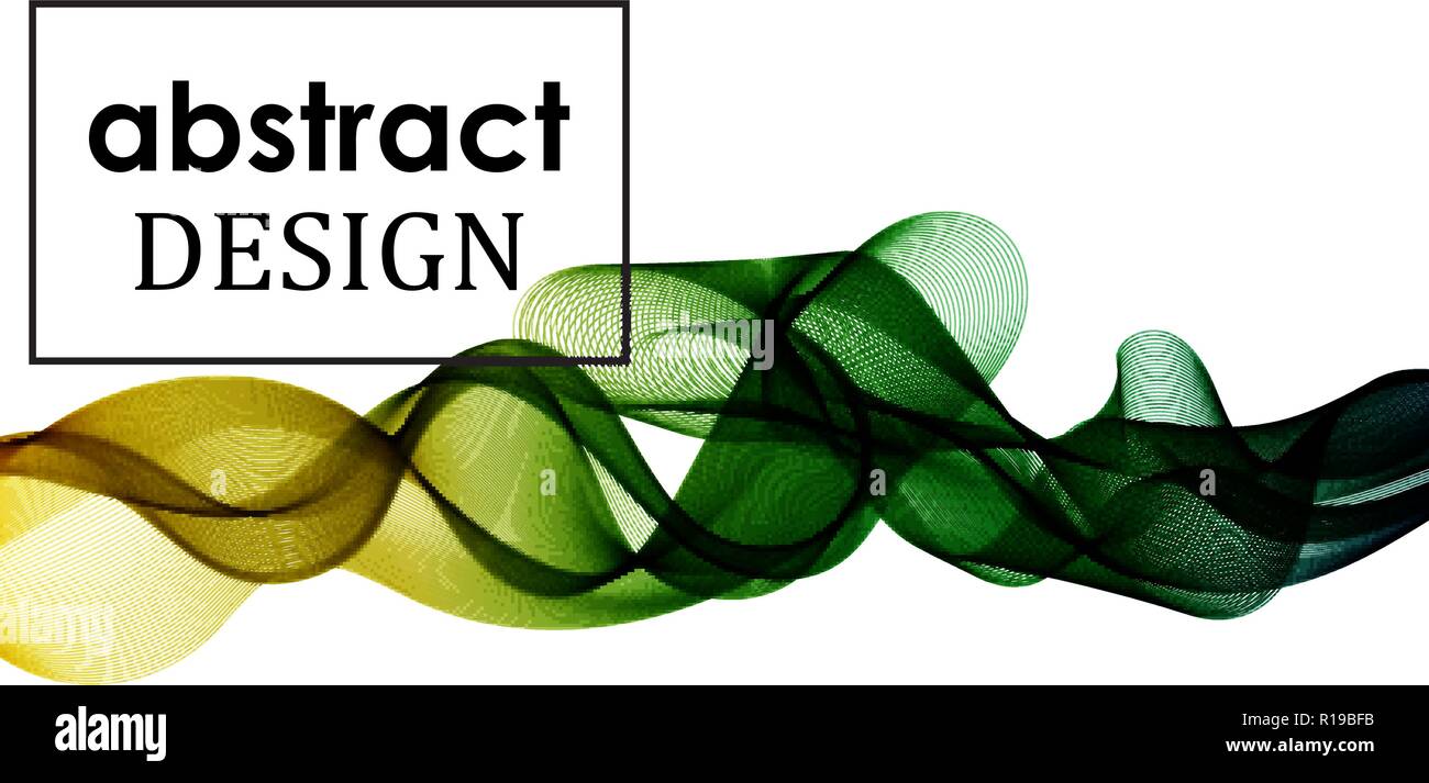 Flow shapes design. Liquid wave background. Abstract 3d flow shape ...