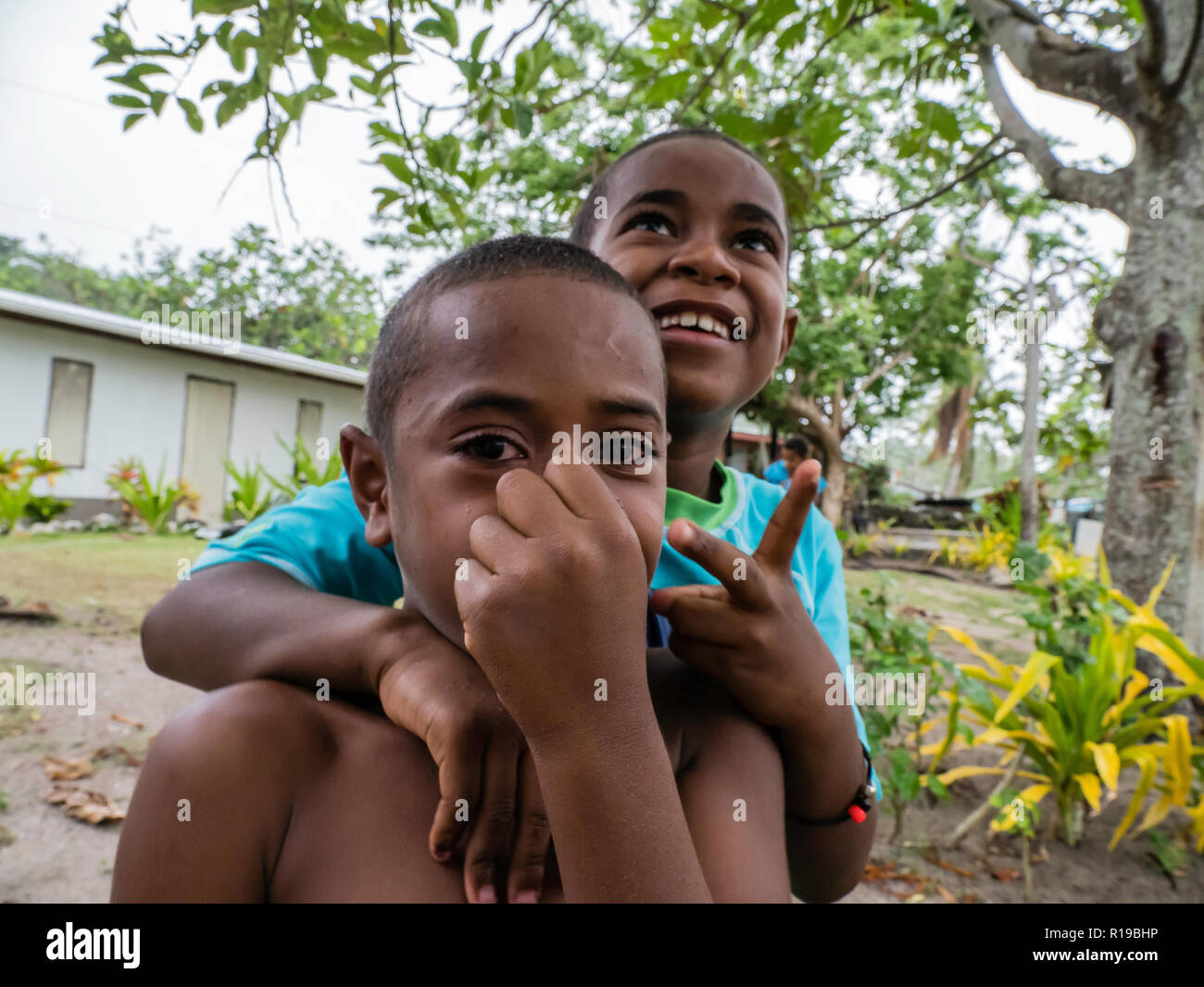 Fiji children hi-res stock photography and images - Alamy