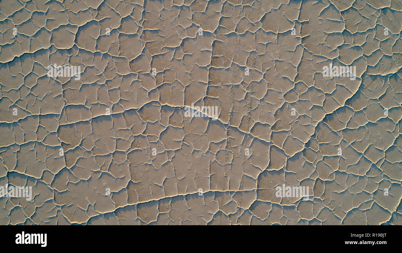 Salt flats aerial formation with geometric patterns Stock Photo - Alamy