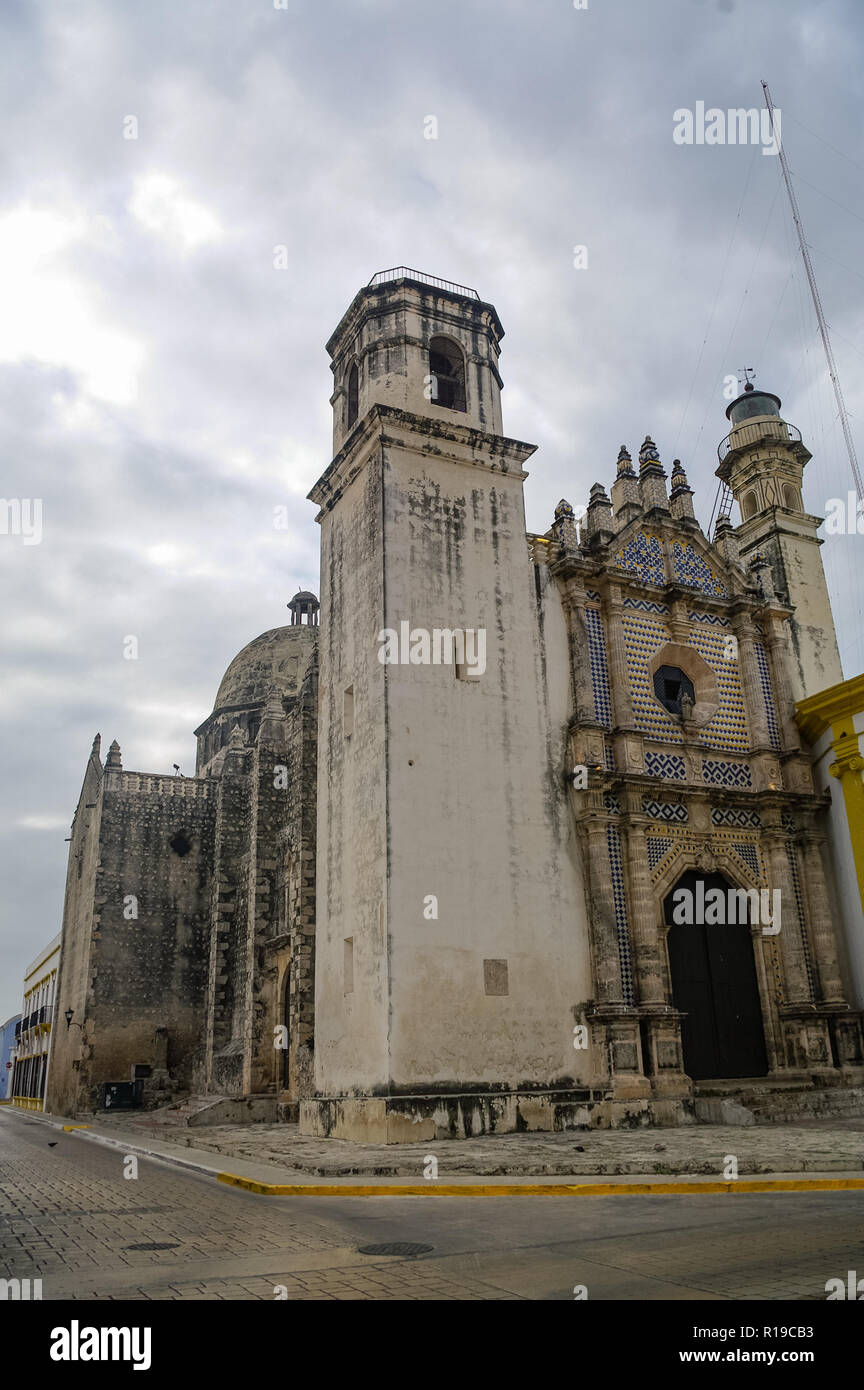 View of the former San Jose Cathedral. It was the main temple of the ...