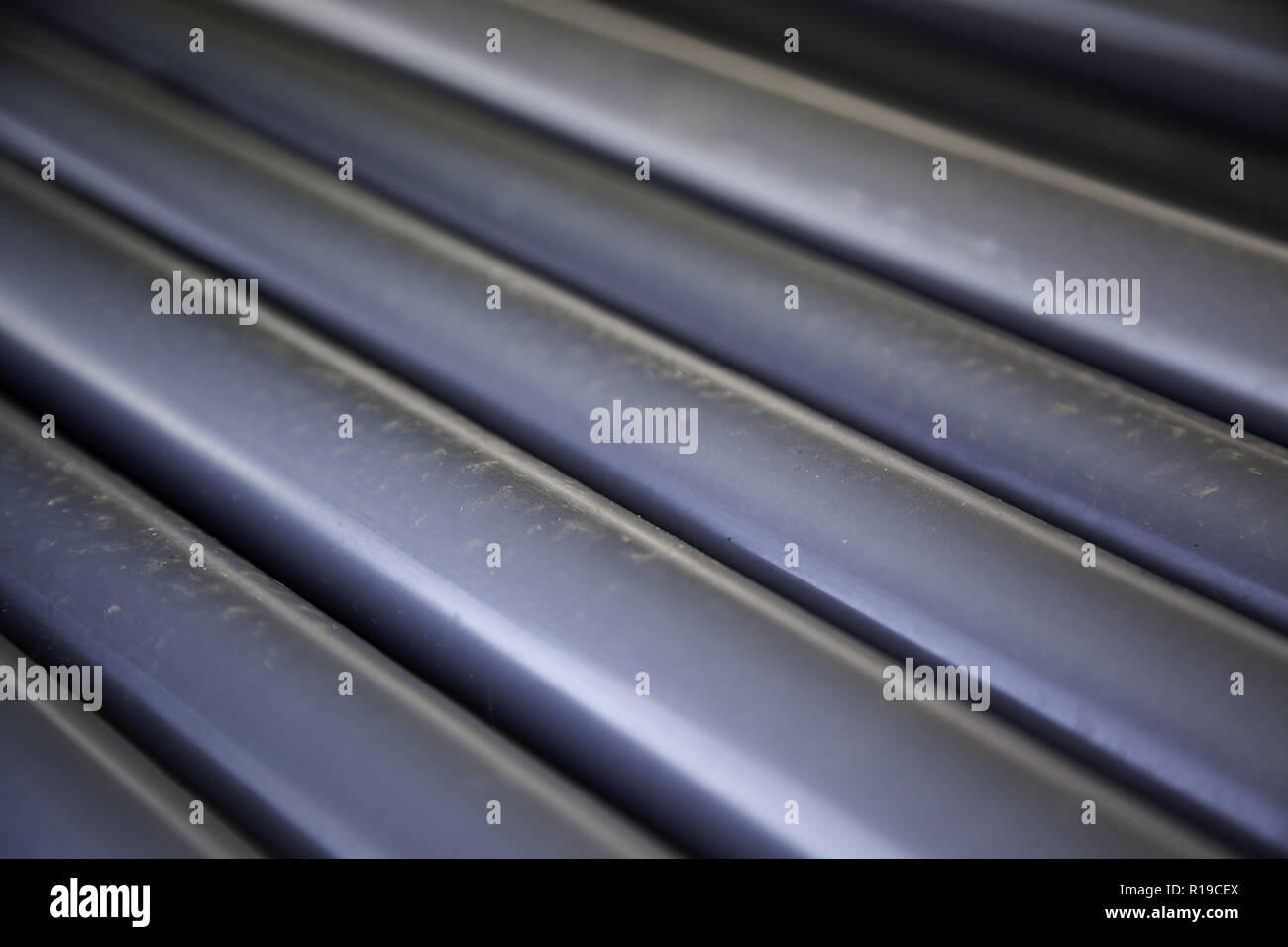Plastic pipes, detail of pipe for plumbing Stock Photo - Alamy