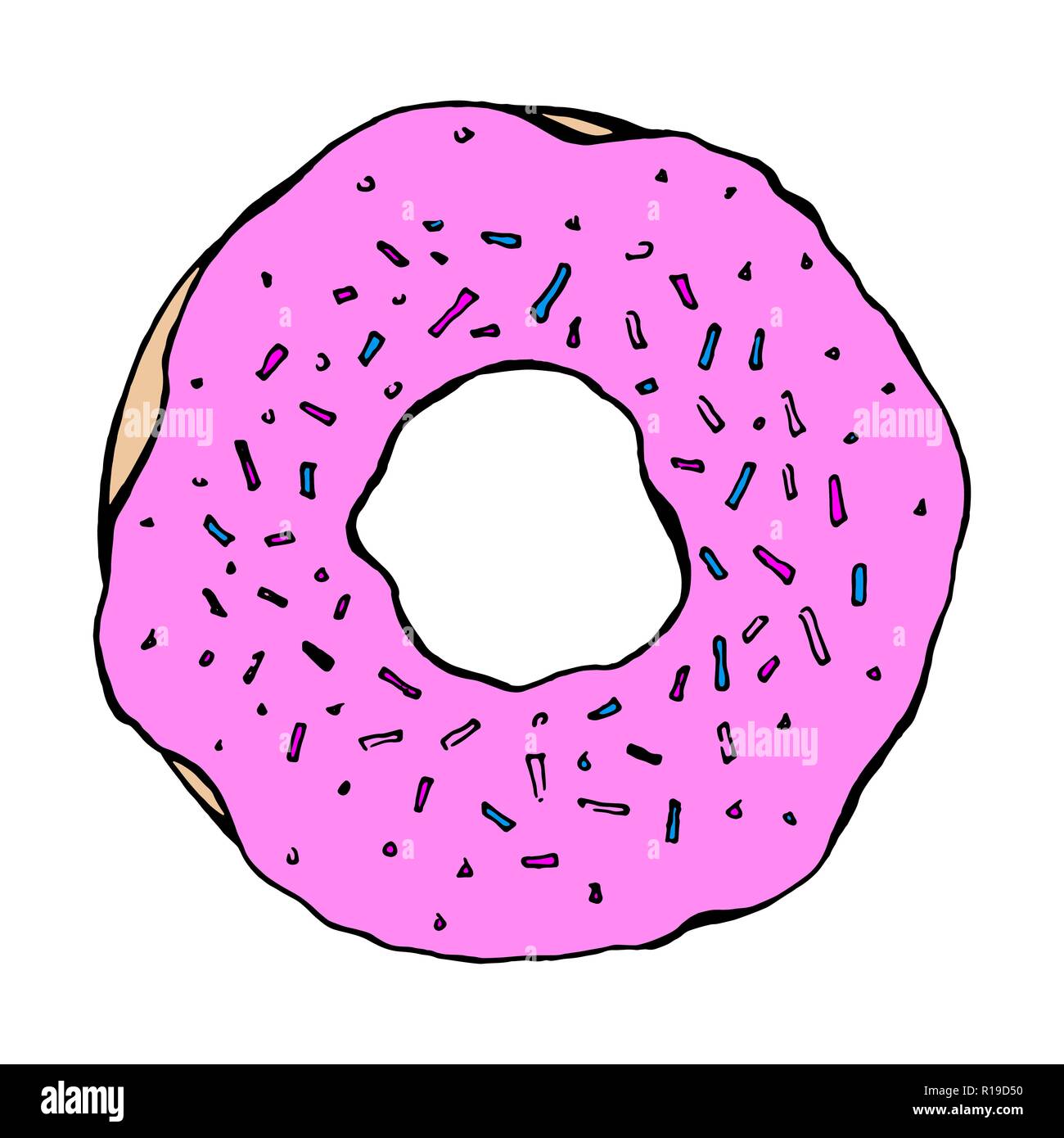 Donut Tumblr Drawing