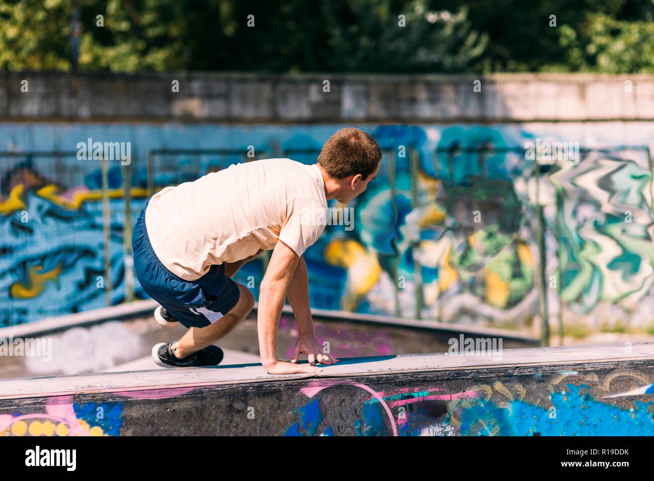 Skatepark obstacles hi-res stock photography and images - Alamy