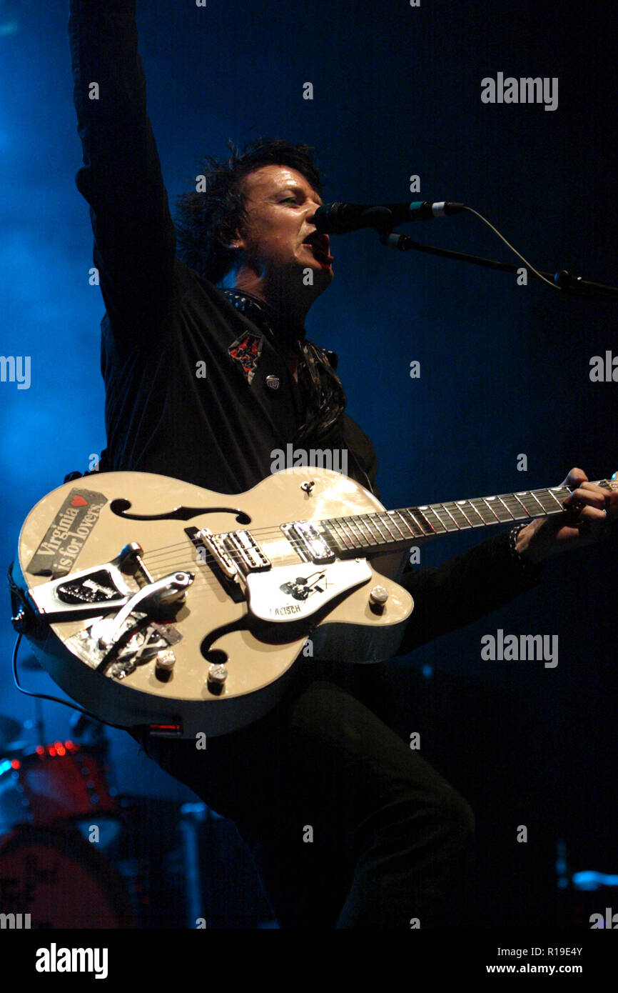 Chris Cheney The Living End performing live in concert at Sydney ...