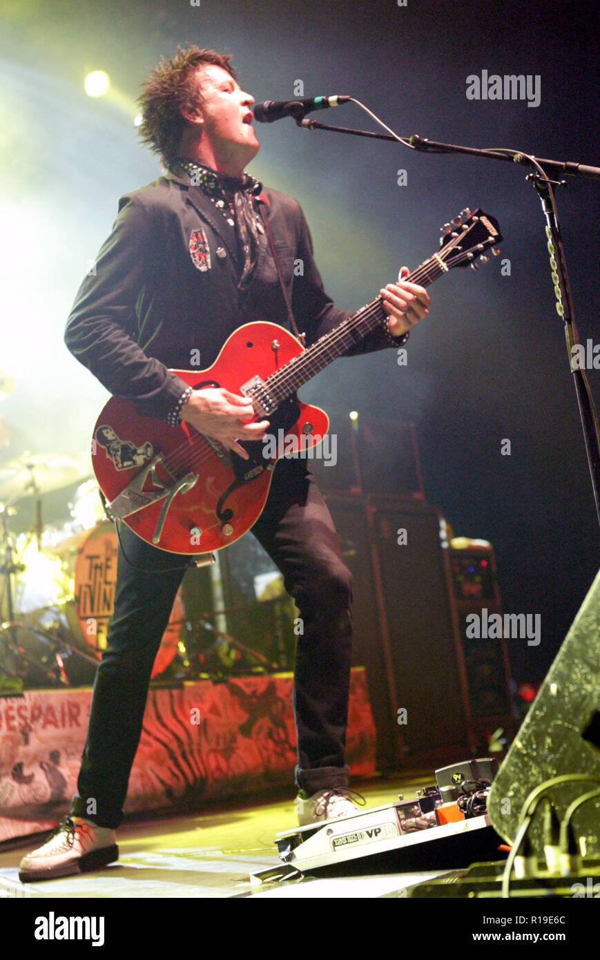 Chris Cheney The Living End performing live in concert at Sydney ...