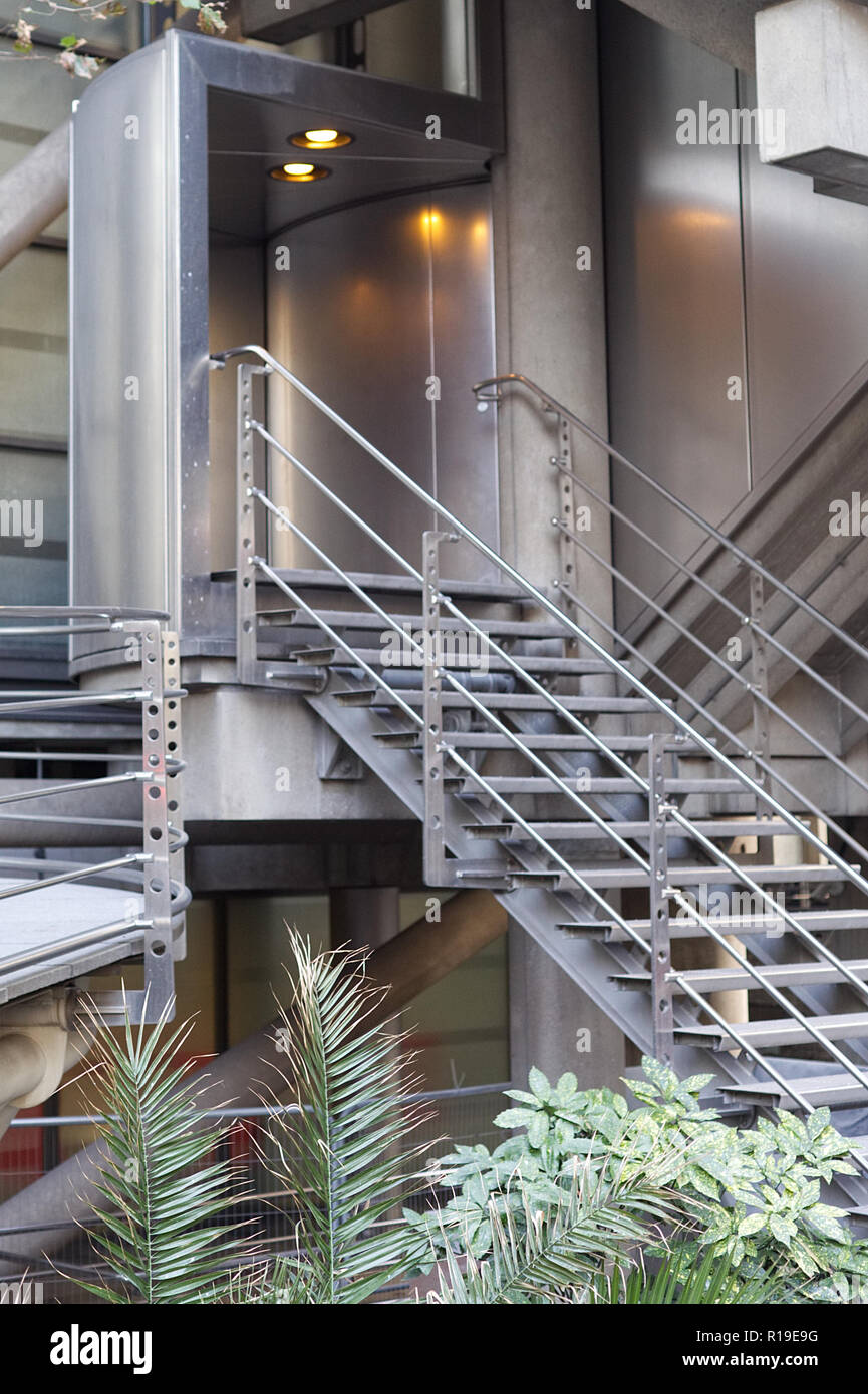 Abstract architecture buildings stairs hi-res stock photography and ...