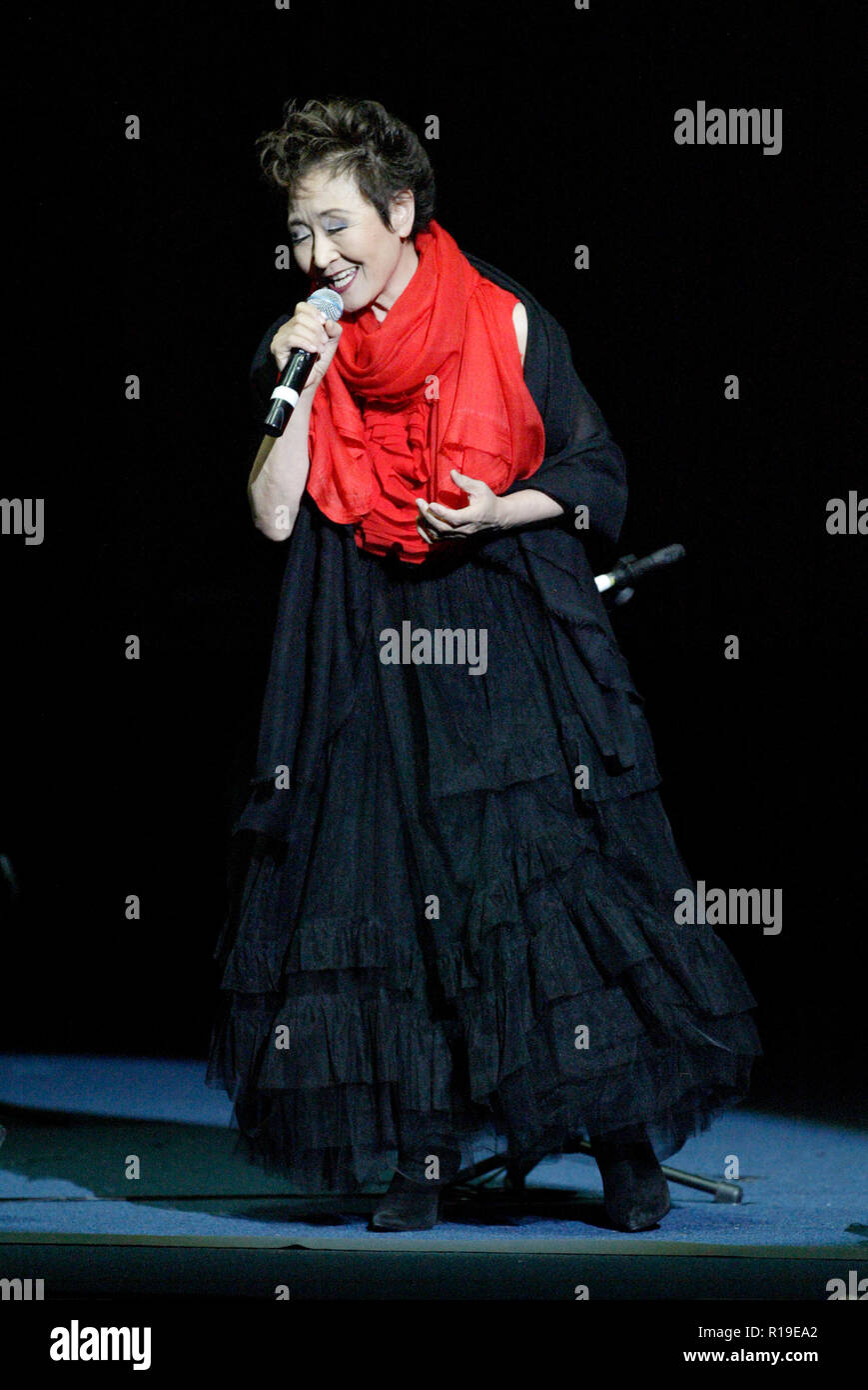 Tokiko Kato, Japanese singer and Goodwill Ambassador for the United ...