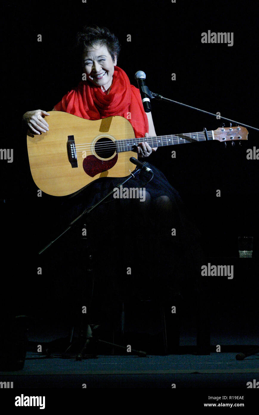 Tokiko Kato, Japanese singer and Goodwill Ambassador for the United ...