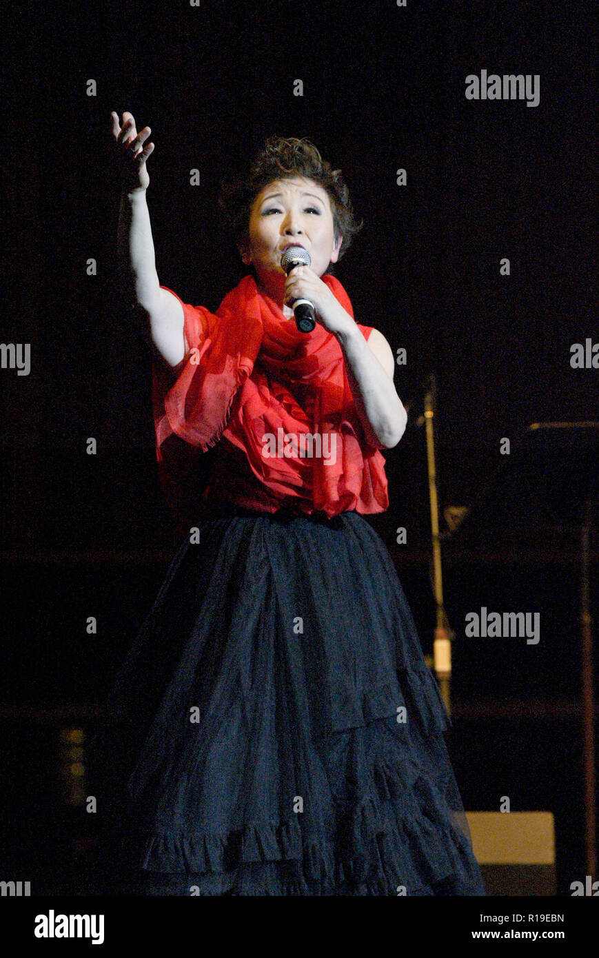 Tokiko Kato, Japanese singer and Goodwill Ambassador for the United ...